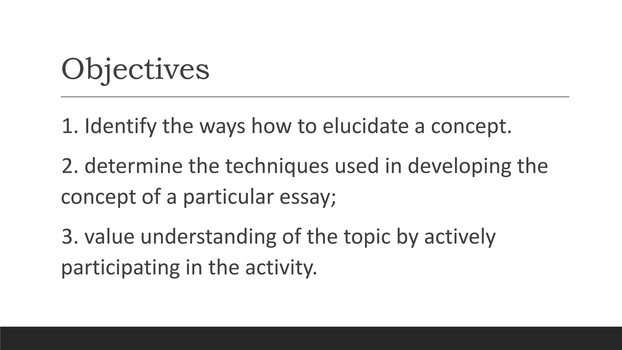 CO3Ways in elucidating a Concept.pptx