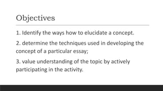 CO3Ways in elucidating a Concept.pptx
