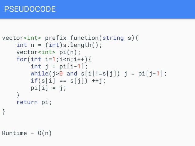 String Matching (Naive,Rabin-Karp,KMP) | PPTX
