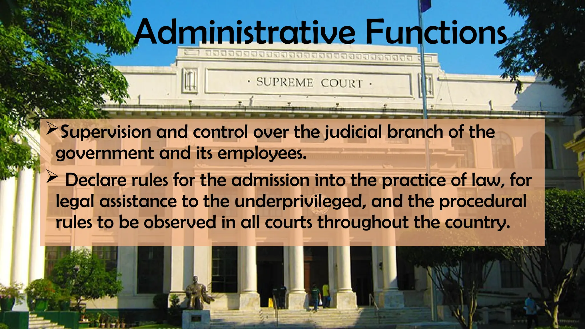 judicial branch of the Philippines PHILIPPINE POLITICS AND GOVERNMENT ...