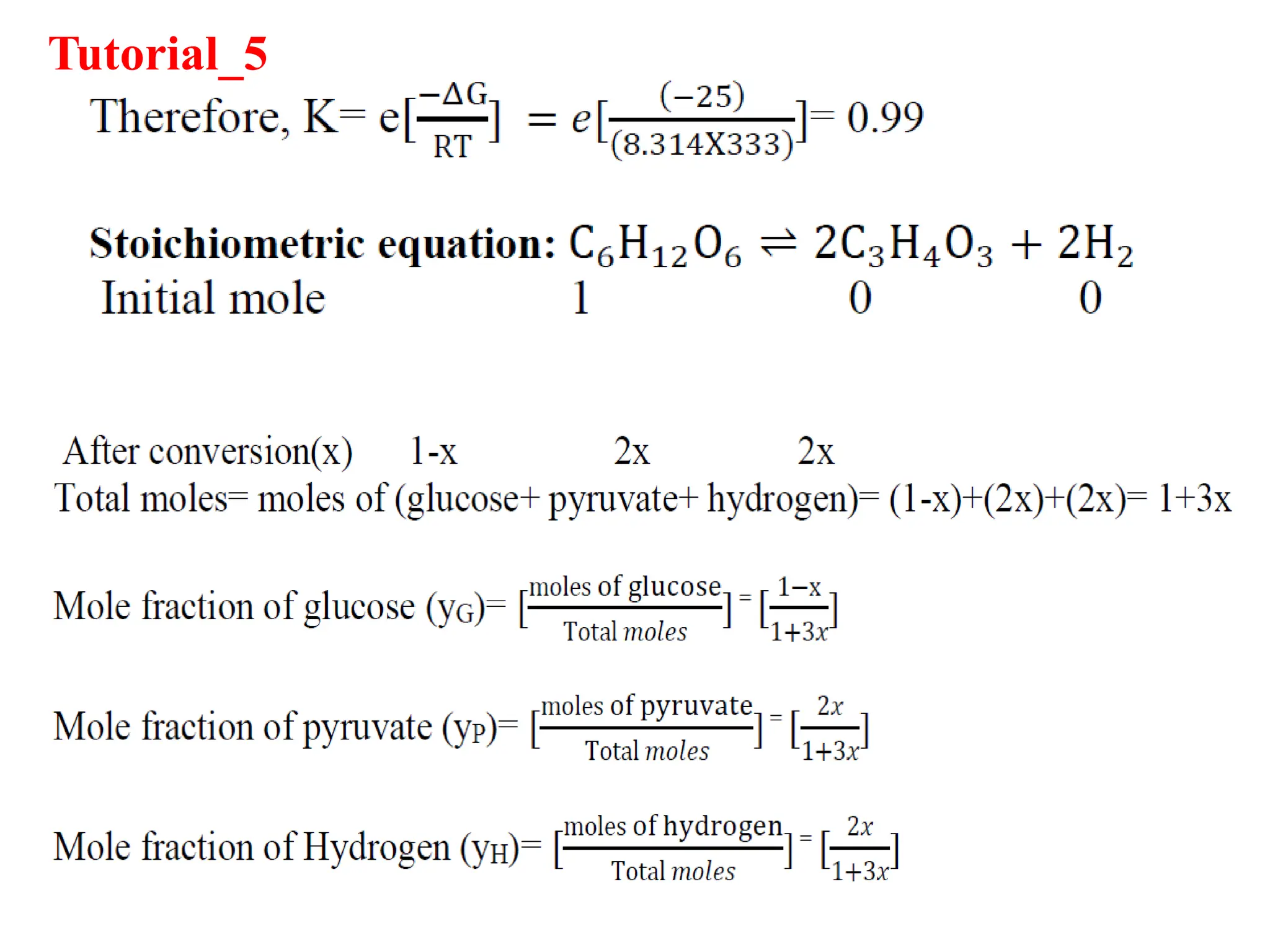 Biochemical Thermodynamics for Biotechnology | PPTX