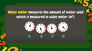 READING AND INTERPRETING ELECTRIC AND WATER METER | PPTX