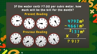 READING AND INTERPRETING ELECTRIC AND WATER METER | PPTX