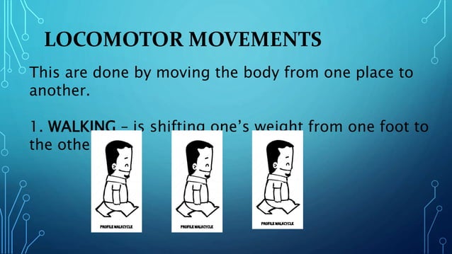 NON/LOCOMOTOR MOVEMENTS | PPTX | Walking | Sports