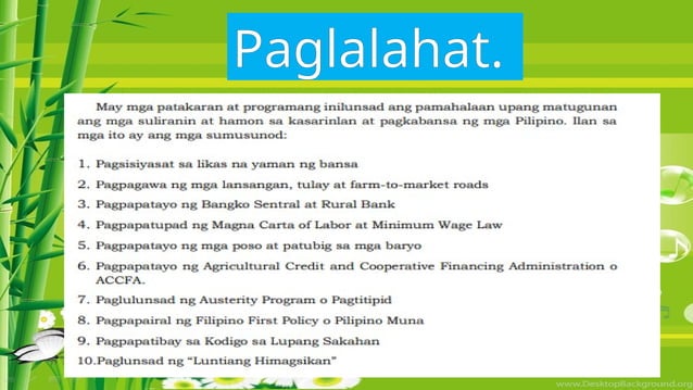 Organizes data in Tubular Form and Present them in a graph | PPT