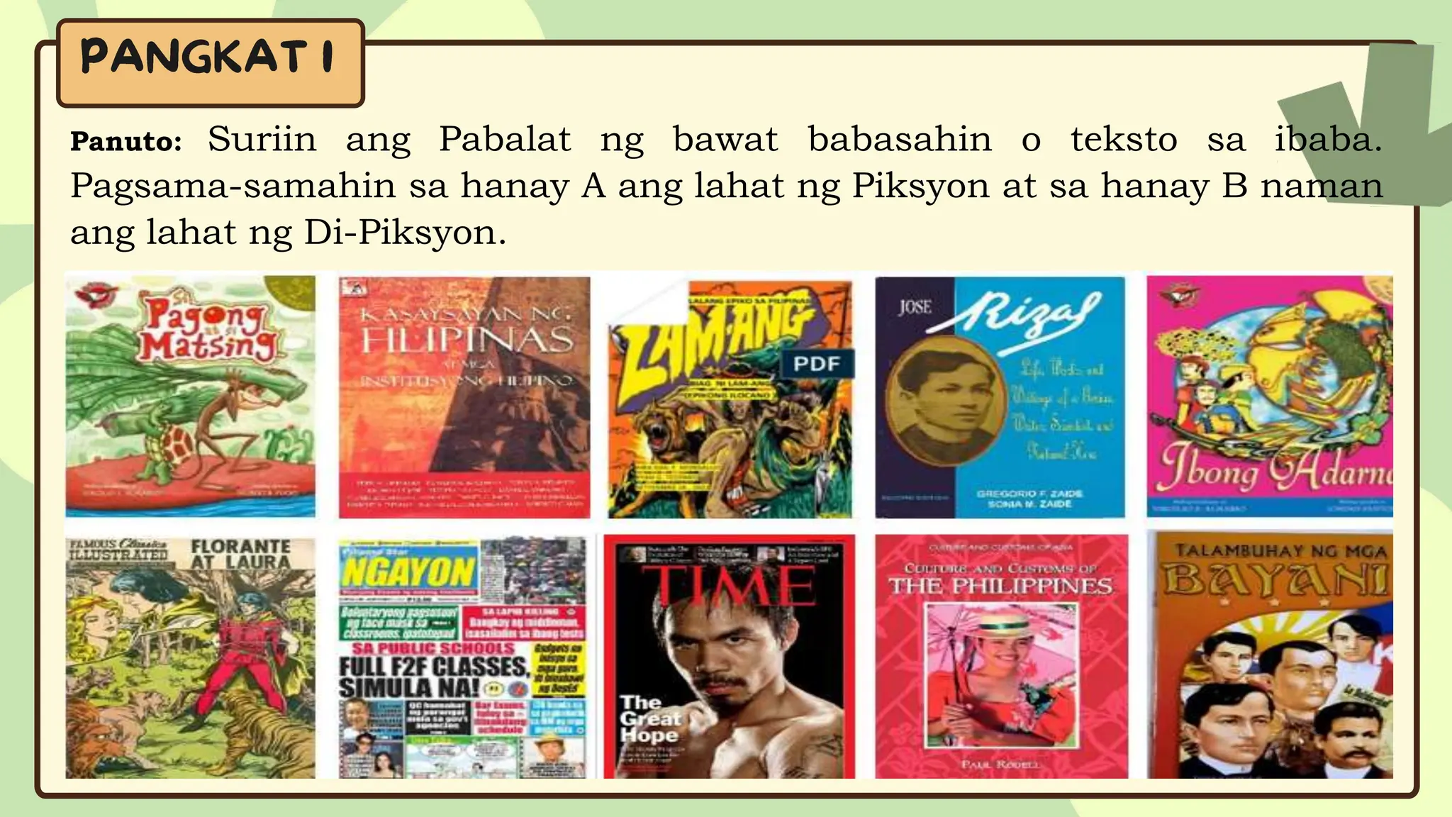 complete lesson plan in filipino for classroom observation | PPTX
