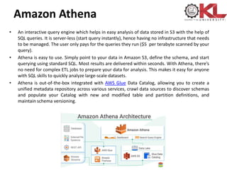 Co 4, session 2, aws analytics services | PPT