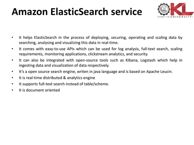 Co 4, session 2, aws analytics services | PPT