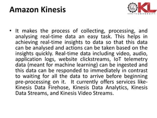 Co 4, session 2, aws analytics services | PPT