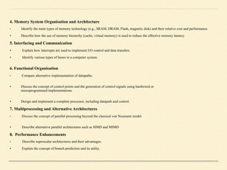 Computer Oraganisation and Architecture | PPT
