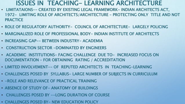 COA- Architecture Teaching Learning-.pptx
