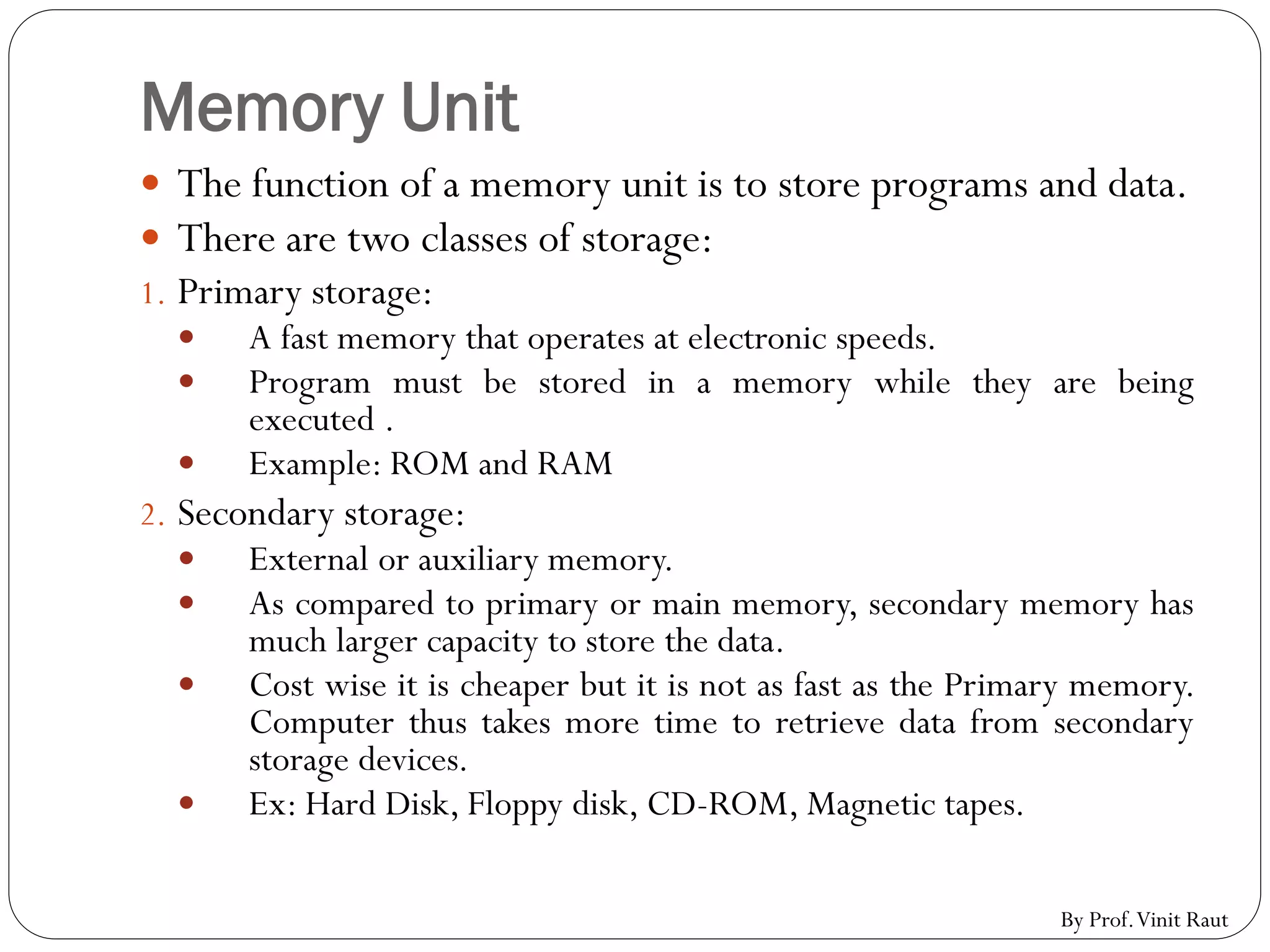 Overview of Computer Architecture and Organization | PPT