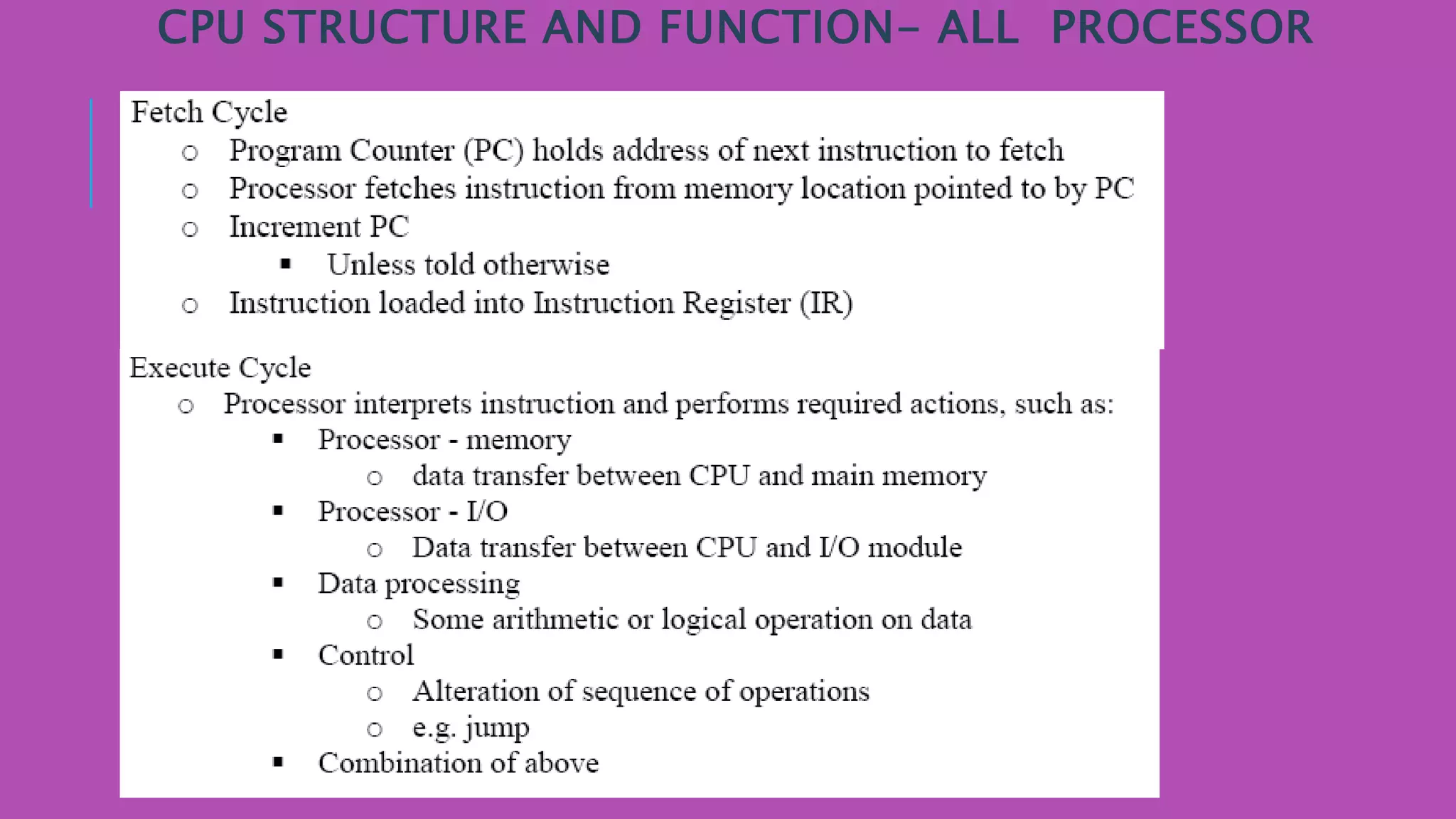 COA-Unit 1 Introduction.pptx | Computing | Technology & Computing