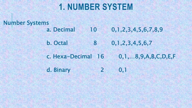 COA-Unit 1 Introduction.pptx | Computing | Technology & Computing