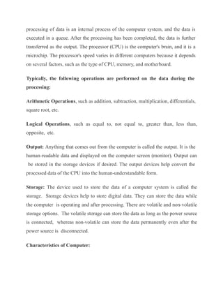 Computer Organization Introduction, Generations of Computer.pptx