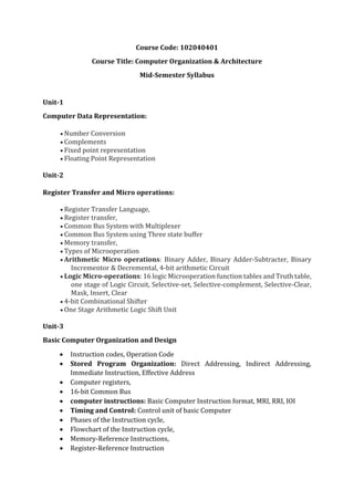 COA (102040401) Mid-Sem-Syllabus (1).docx