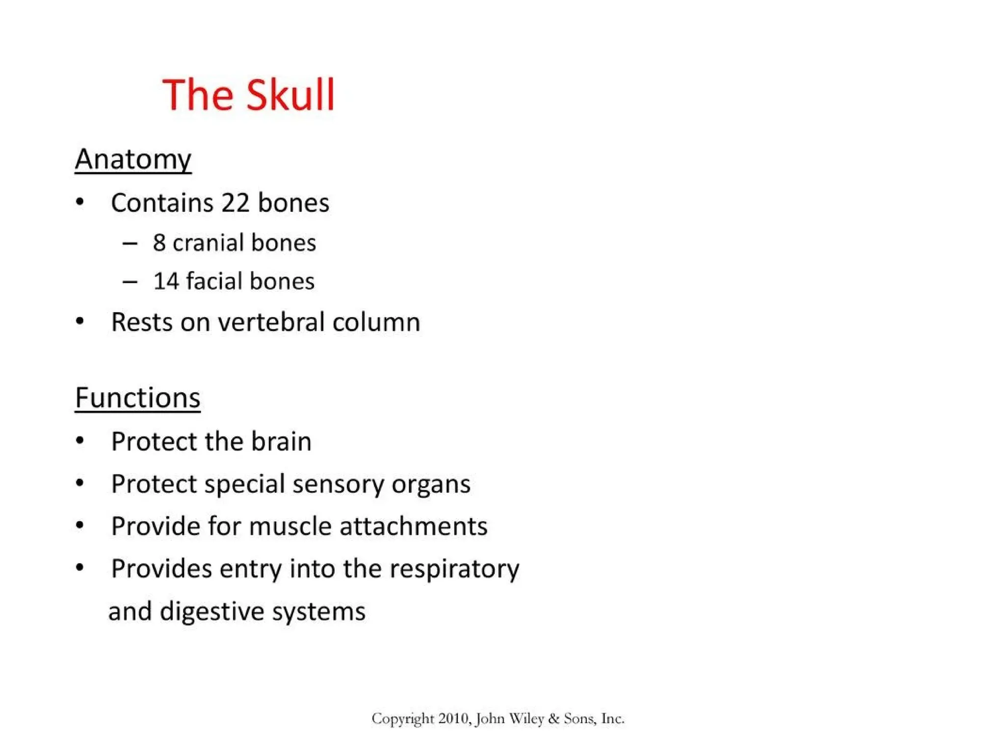 Clinical anatomy of the human Skull and associated landmarks | PPTX