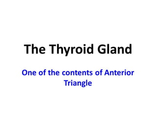the complex anatomy of the neck; clinically oriented | PPTX