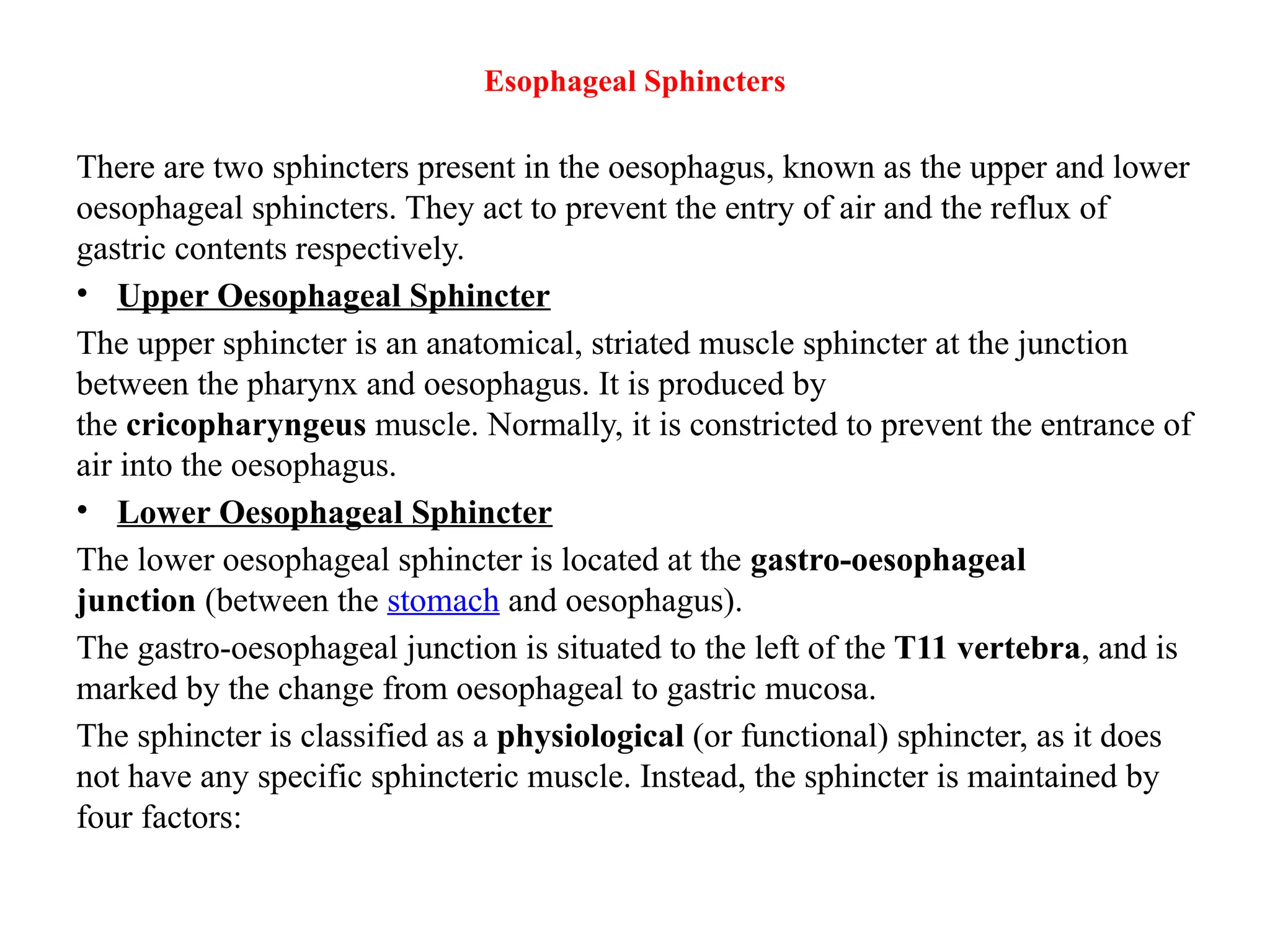 clinically oriented anatomy of Esophagous.pptx