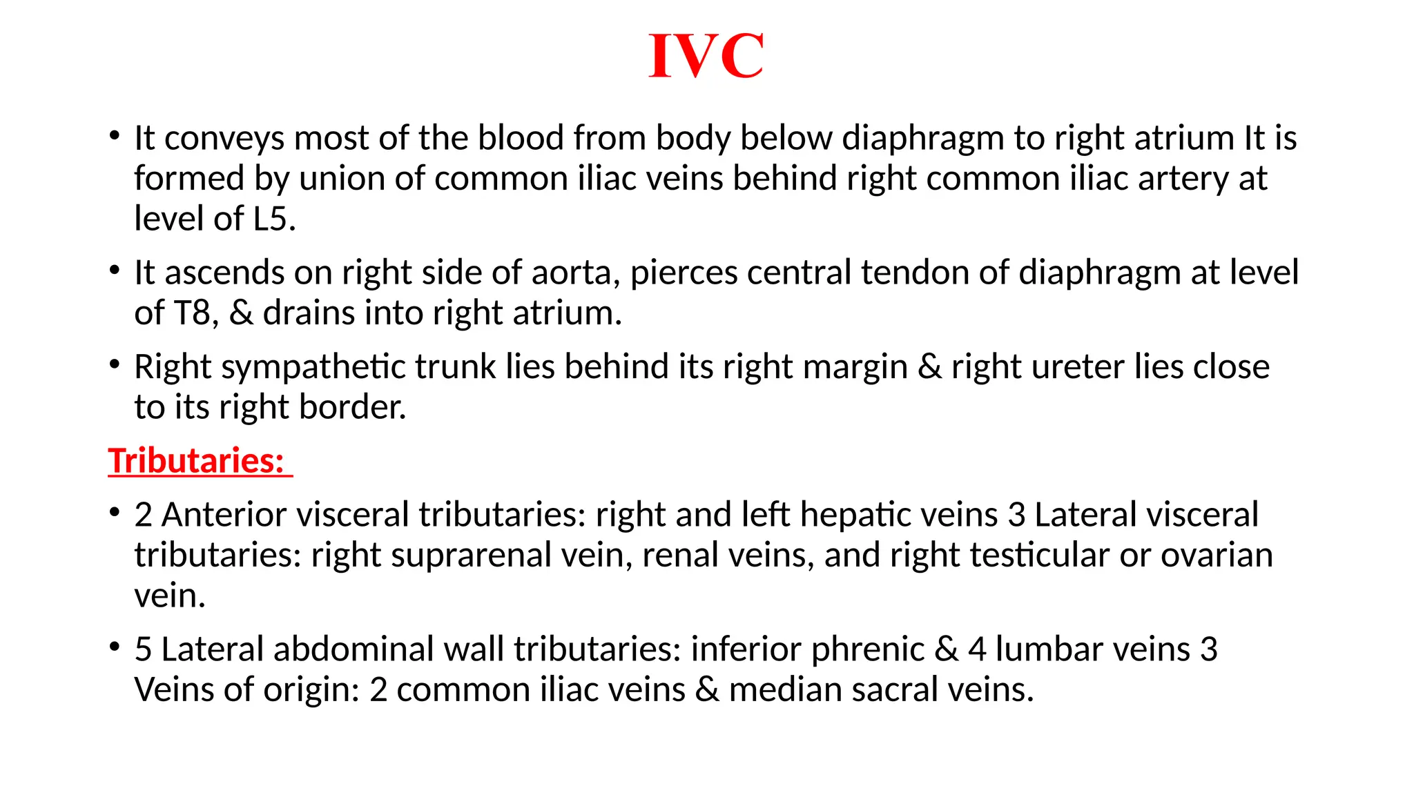 venous drainage of thorax and abdomen including portal system | PPTX