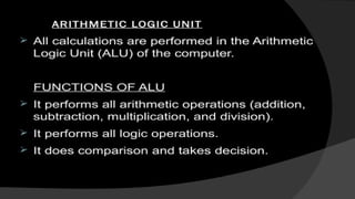 COA(6668).ppt.pptx Computer Organisation and Architecture | PPT