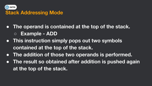Addressing modes in computer organization | PDF