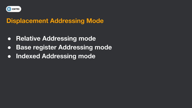 Addressing modes in computer organization | PDF