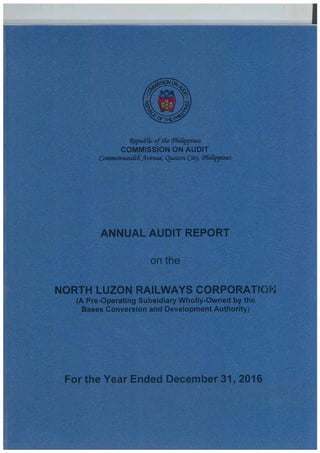Coa annual audit report 2016 | PDF