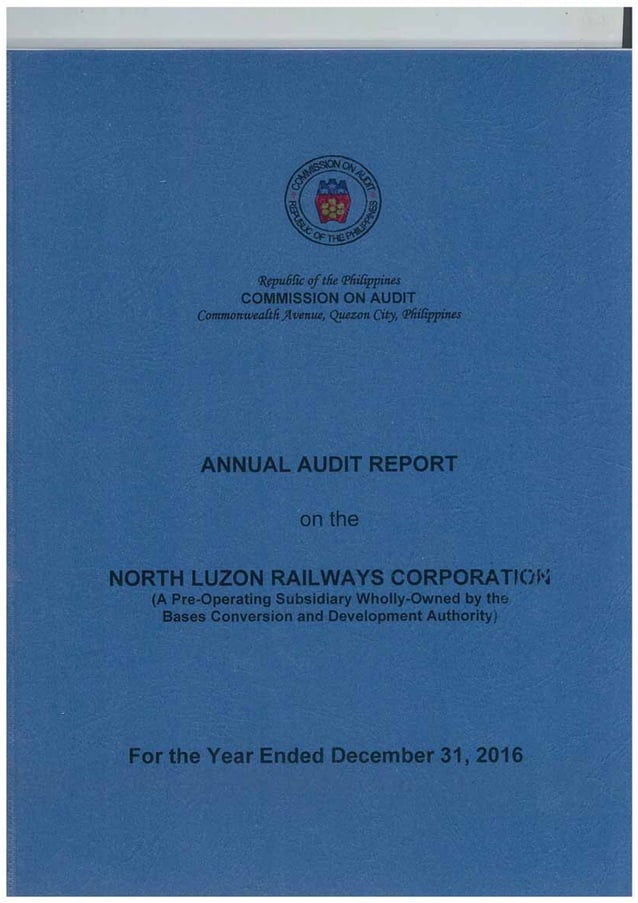 Coa annual audit report 2016 | PDF