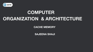 cache memory in computer organization CSE | PDF