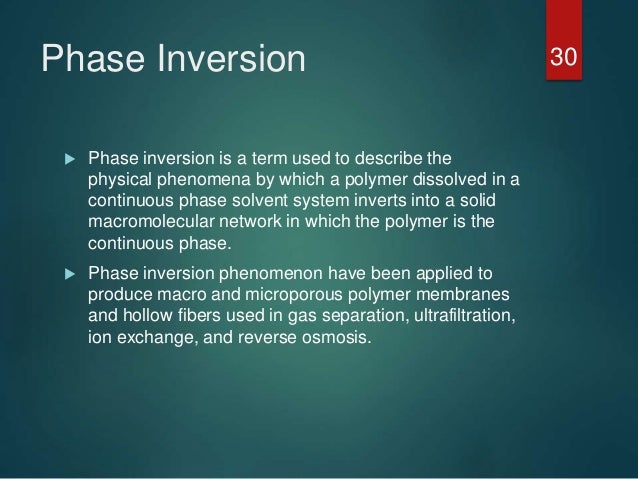 Coacervation Phase Separation Techniques
