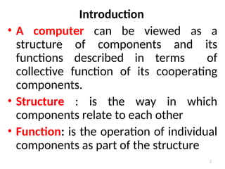 COA Chapter computer organization and architecture course for ...