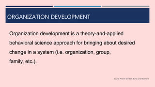 Coaching From an Organizational Development Perspective | PPT