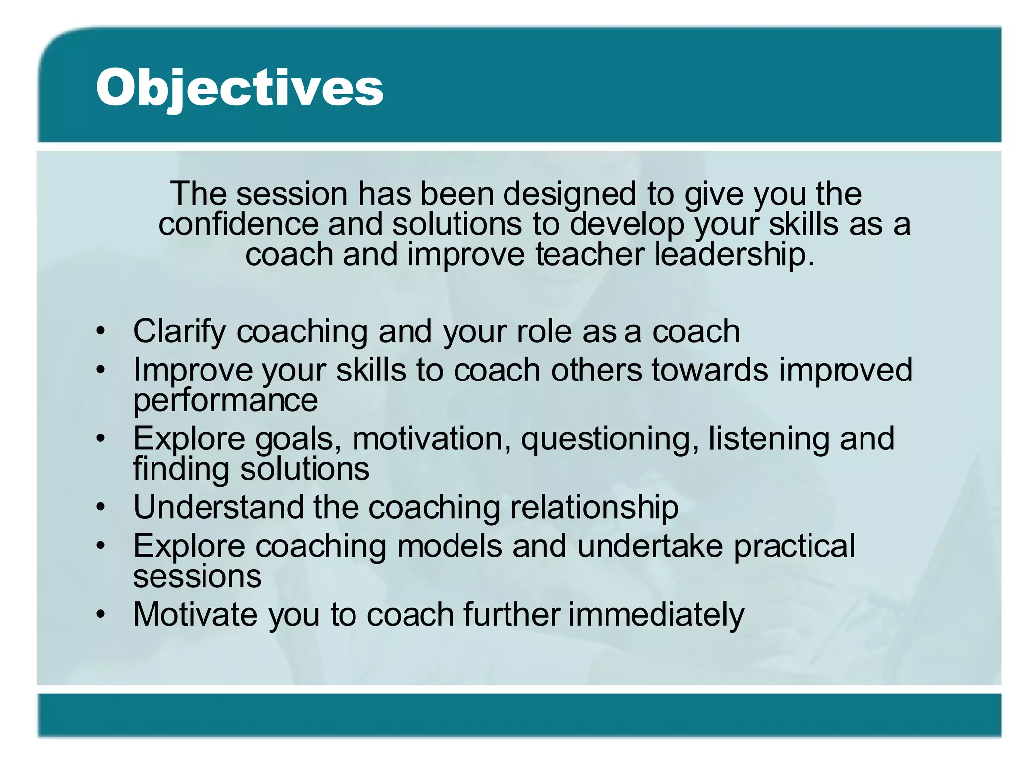 Coaching in Schools | PPT