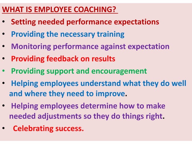 Coaching | PPTX | Human Resources | Business