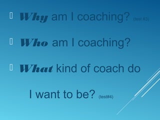 Coaching Philosophy and Planning | PPT