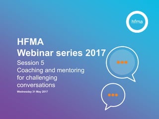 Coaching and mentoring for challenging conversations | PPT