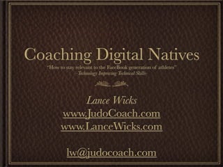Coaching Digital Natives | PDF