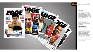 Coaching Magazine Production - Coaching Edge Magazine | PDF