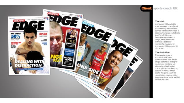 Coaching Magazine Production - Coaching Edge Magazine | PDF