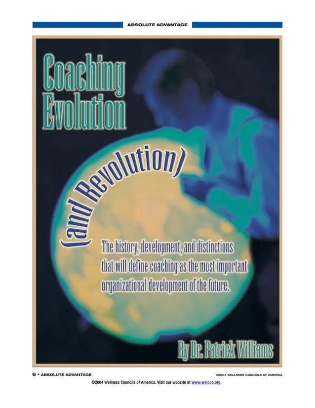 Coaching Evolution | PDF | Physical Therapy | Wellness