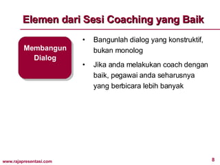 Coaching untuk Peningkatan Kinerja | PPT