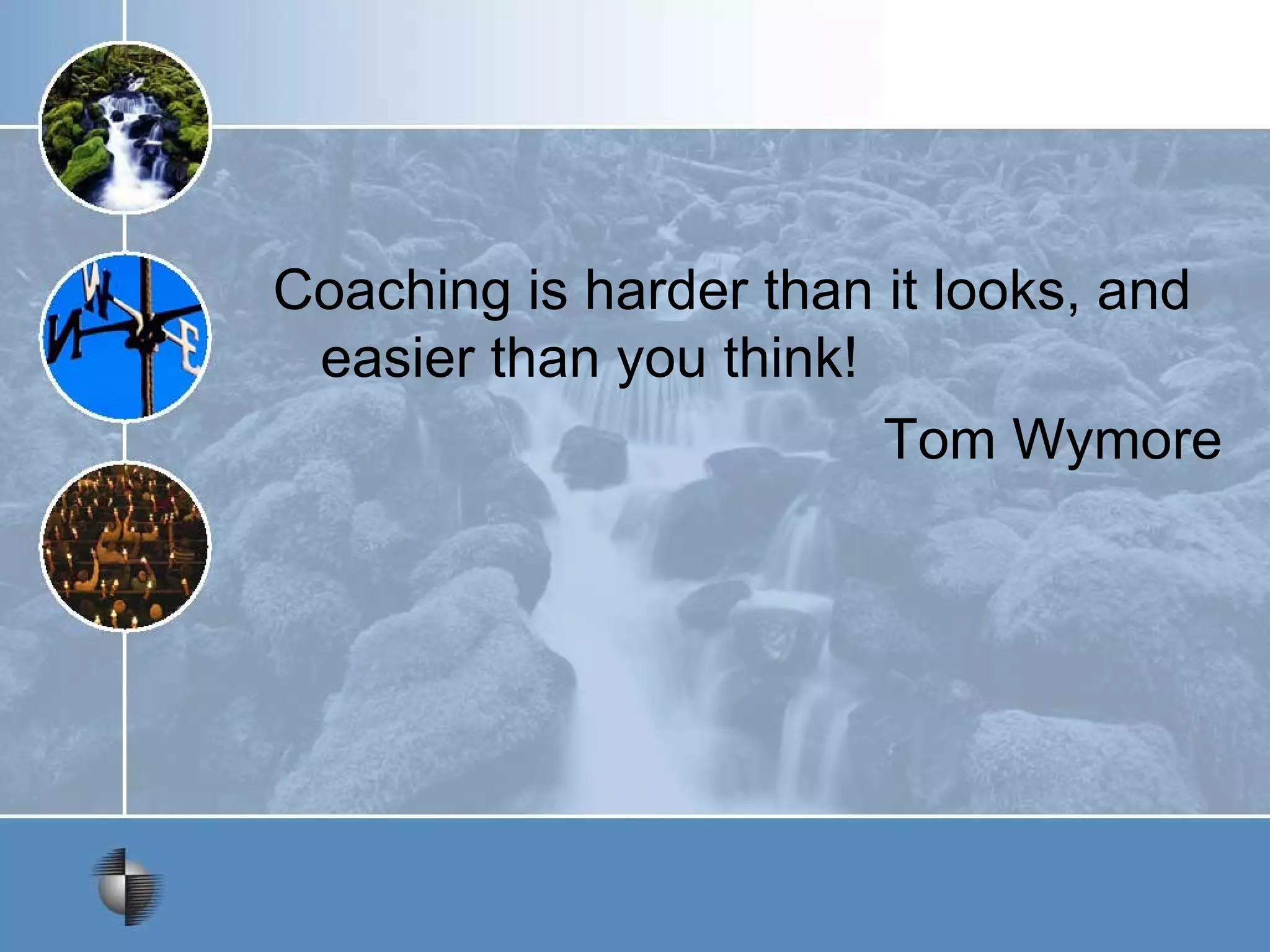 Coaching Skills Intro For Ministry Leaders | PPT