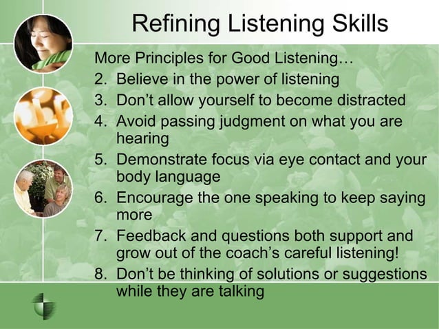 Coaching Skills Intro For Ministry Leaders | PPT