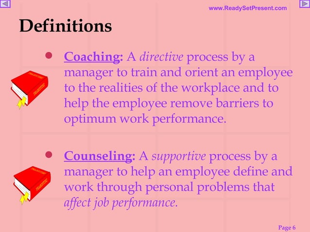 COACHING SKILLS POWERPOINT | PPT