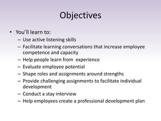 Coaching and facilitating professional development | PPT