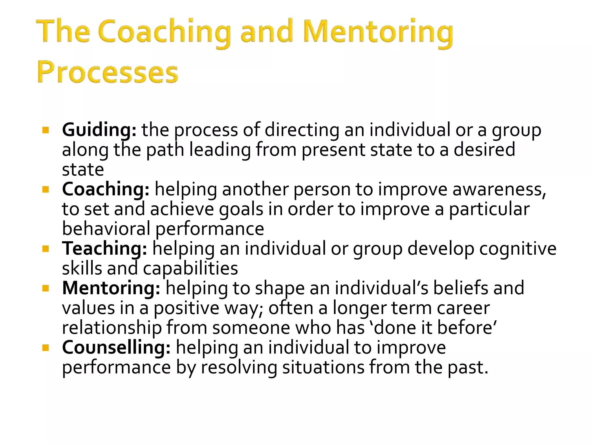 Coachingandmentoring ojz | PPTX