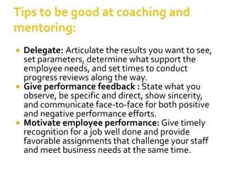 Coachingandmentoring ojz | PPTX