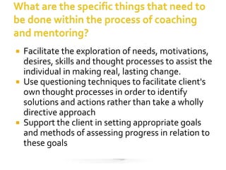 Coachingandmentoring ojz | PPTX