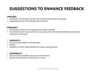 Coaching at workplace- Performance management | PPTX